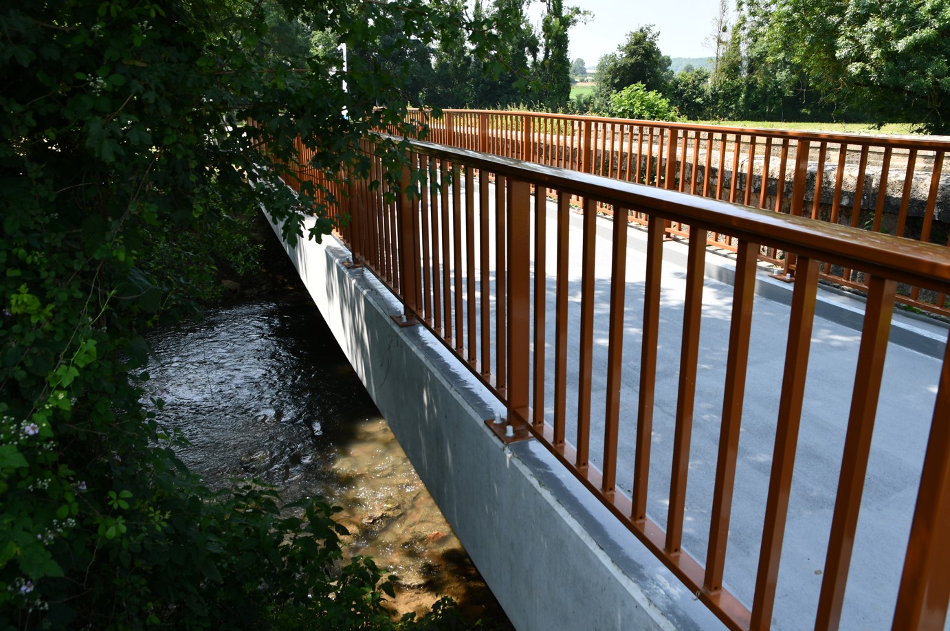 Vidéo de l’aménagement de la passerelle cyclable sur la commune de La ...