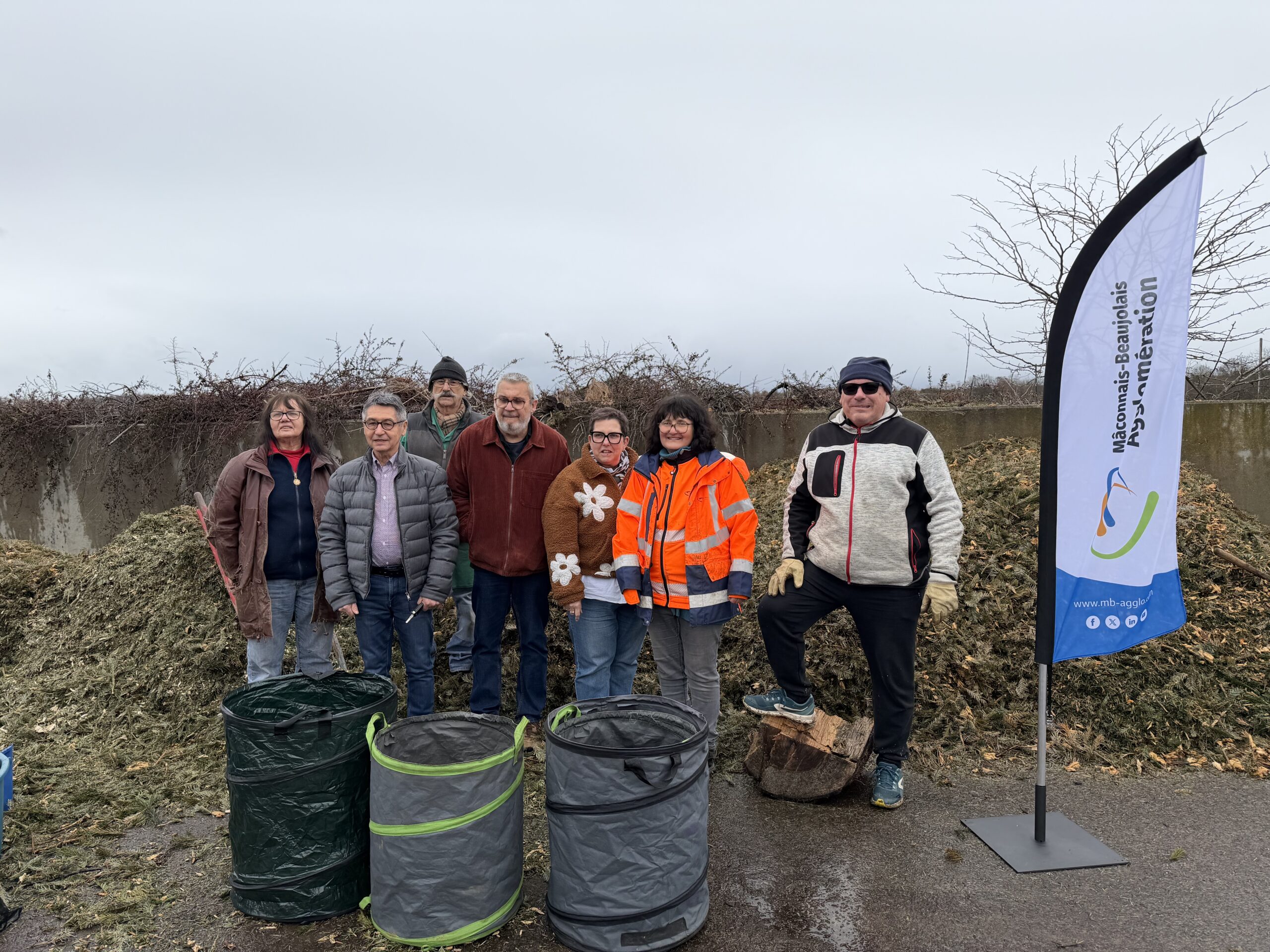 Un véritable succès pour la distribution gratuite de broyat de sapins ...